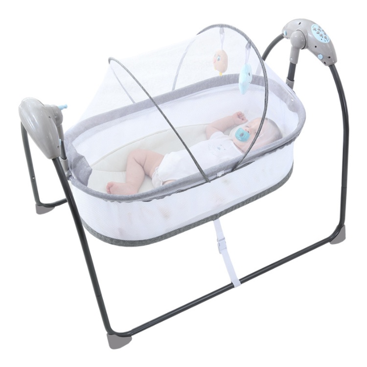 Rocking Chair Baby Electric Auto-Swing Bed,Infant Toddler Sleeping ...
