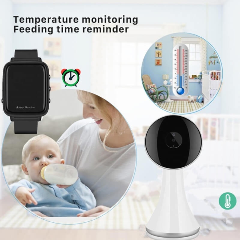 Hot Selling Good Quality Portable Baby Monitor with Hand Watch Factory ...