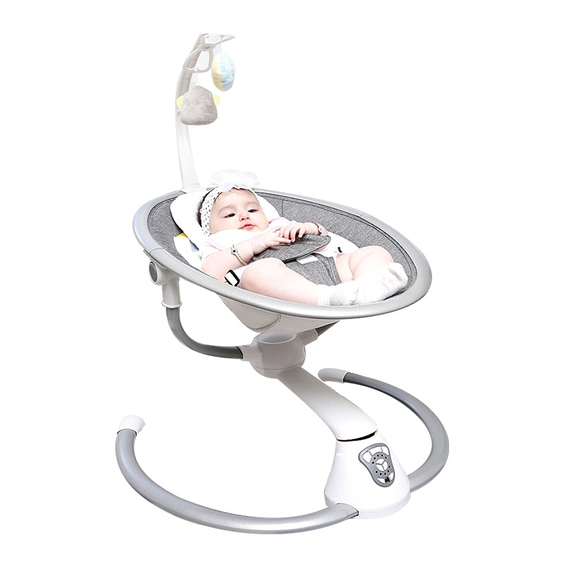 Electric Baby Bouncer Rotate Baby Seat 360 Degrees Infant Rocker Chair
